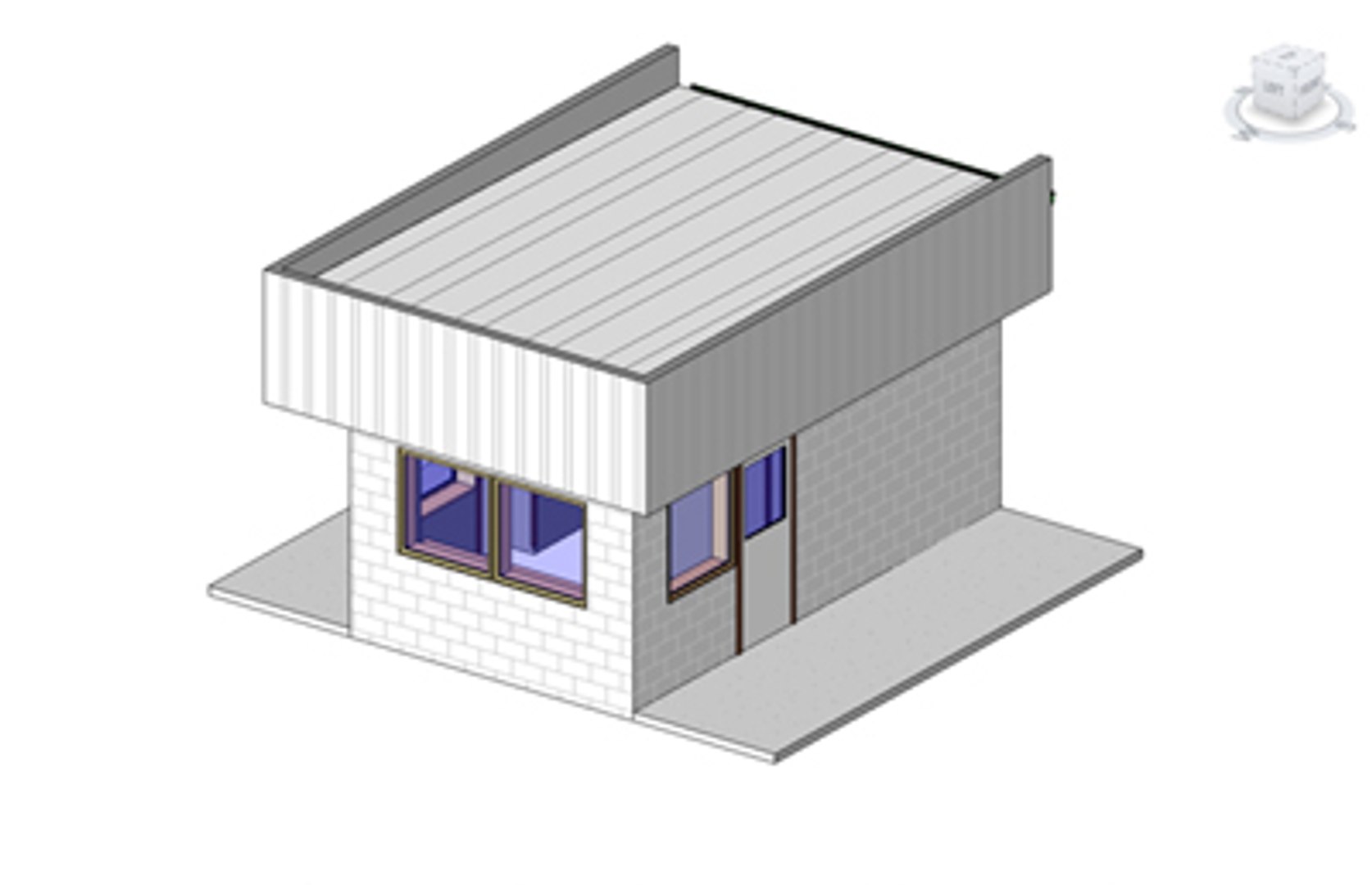 Guardhouse Revit 3ds