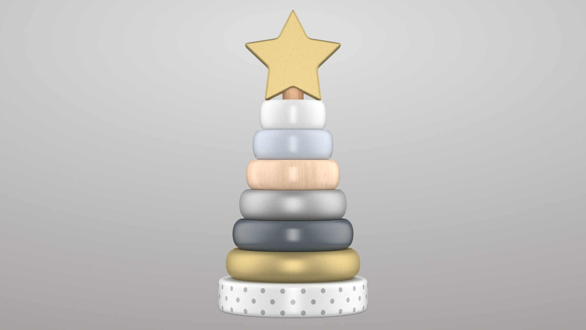 Toy Pyramid Star PBR 3D - TurboSquid 2135777