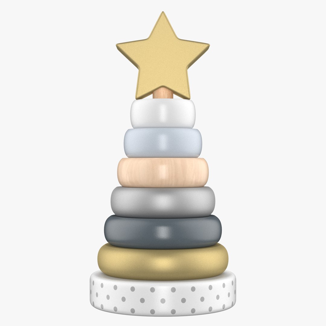 Toy Pyramid Star PBR 3D - TurboSquid 2135777