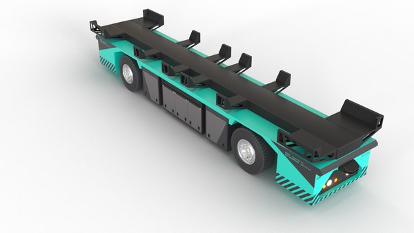 modelo 3d Transporte de contenedores AGC 01max2018 - TurboSquid 1873242