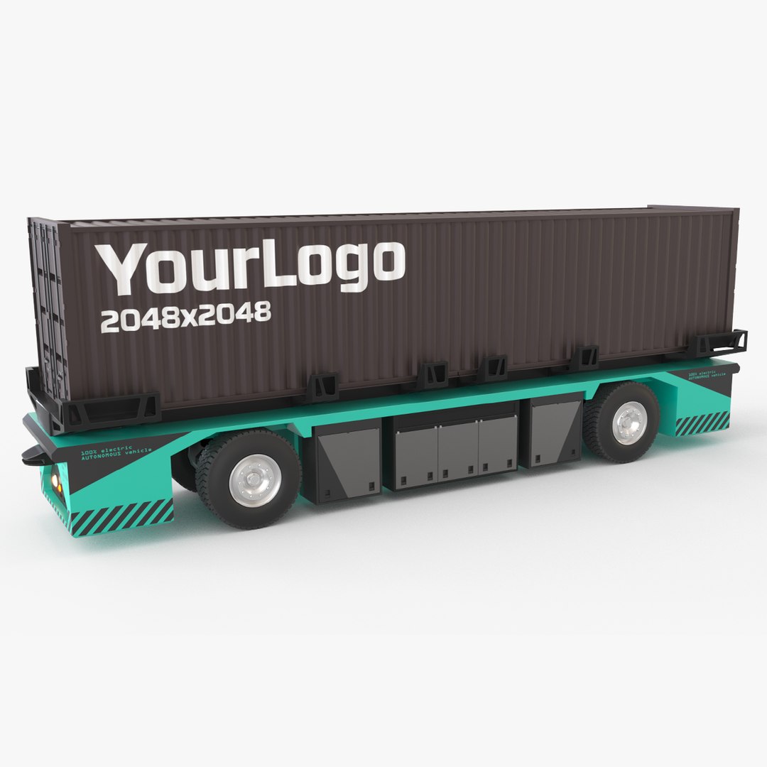 AGC Containertransport 01max2018 3D-Modell - TurboSquid 1873242