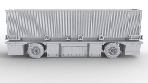 modelo 3d Transporte de contenedores AGC 01max2018 - TurboSquid 1873242