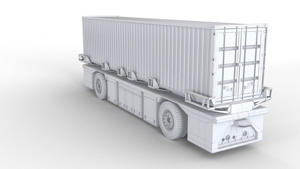 modelo 3d Transporte de contenedores AGC 01max2018 - TurboSquid 1873242