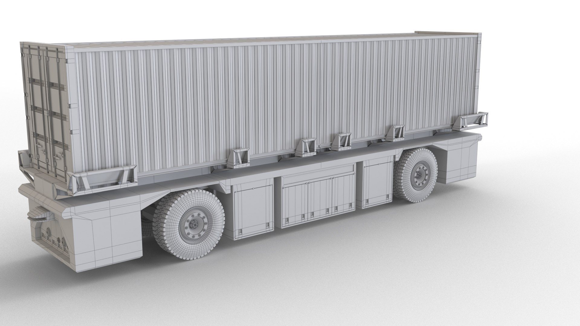 3D AGV container transport 01 model - TurboSquid 1873242