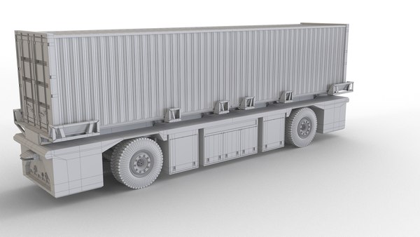 modelo 3d Transporte de contenedores AGC 01max2018 - TurboSquid 1873242