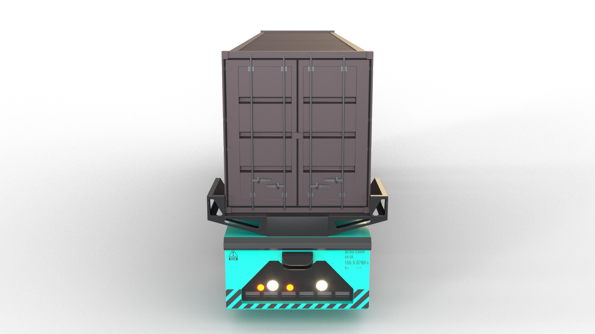 3D AGV Container Transport 01 Model - TurboSquid 1873242