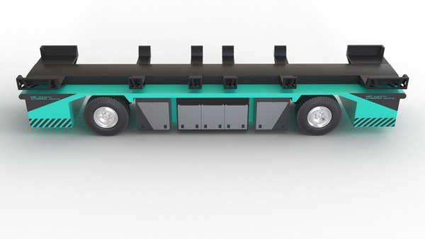 modelo 3d Transporte de contenedores AGC 01max2018 - TurboSquid 1873242