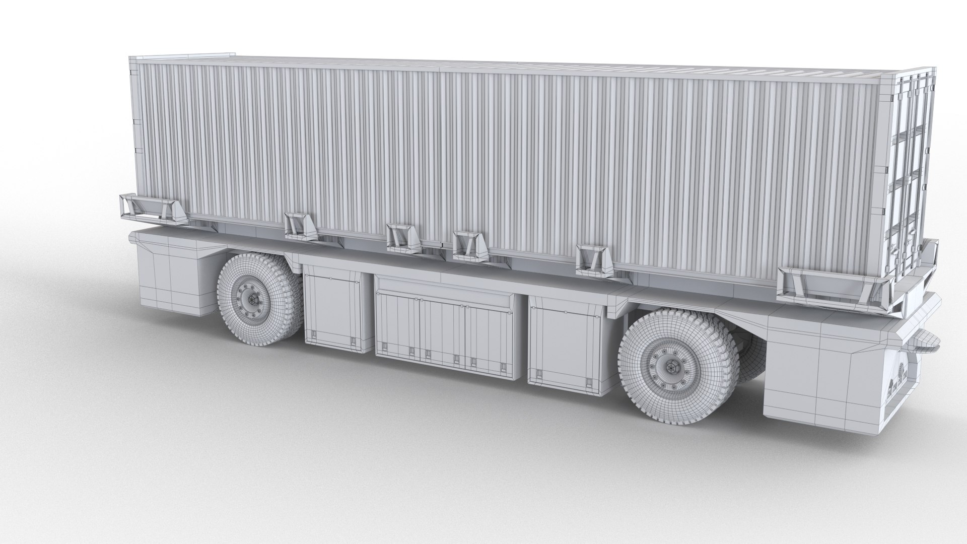 3D AGV container transport 01 model - TurboSquid 1873242