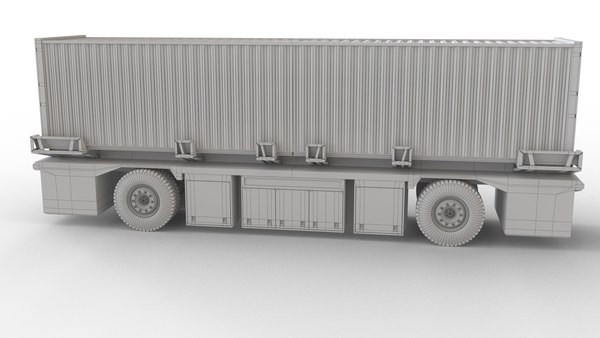 modelo 3d Transporte de contenedores AGC 01max2018 - TurboSquid 1873242
