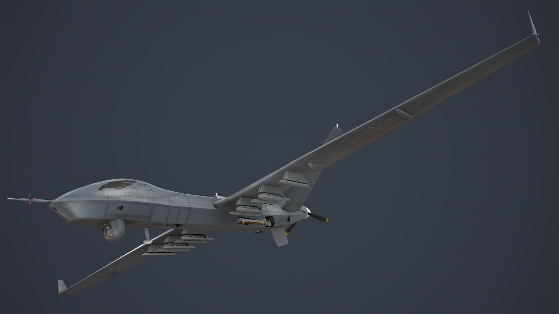 WingLoong II UAV Model - TurboSquid 2185941