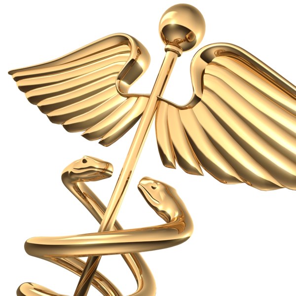 medical caduceus c4d