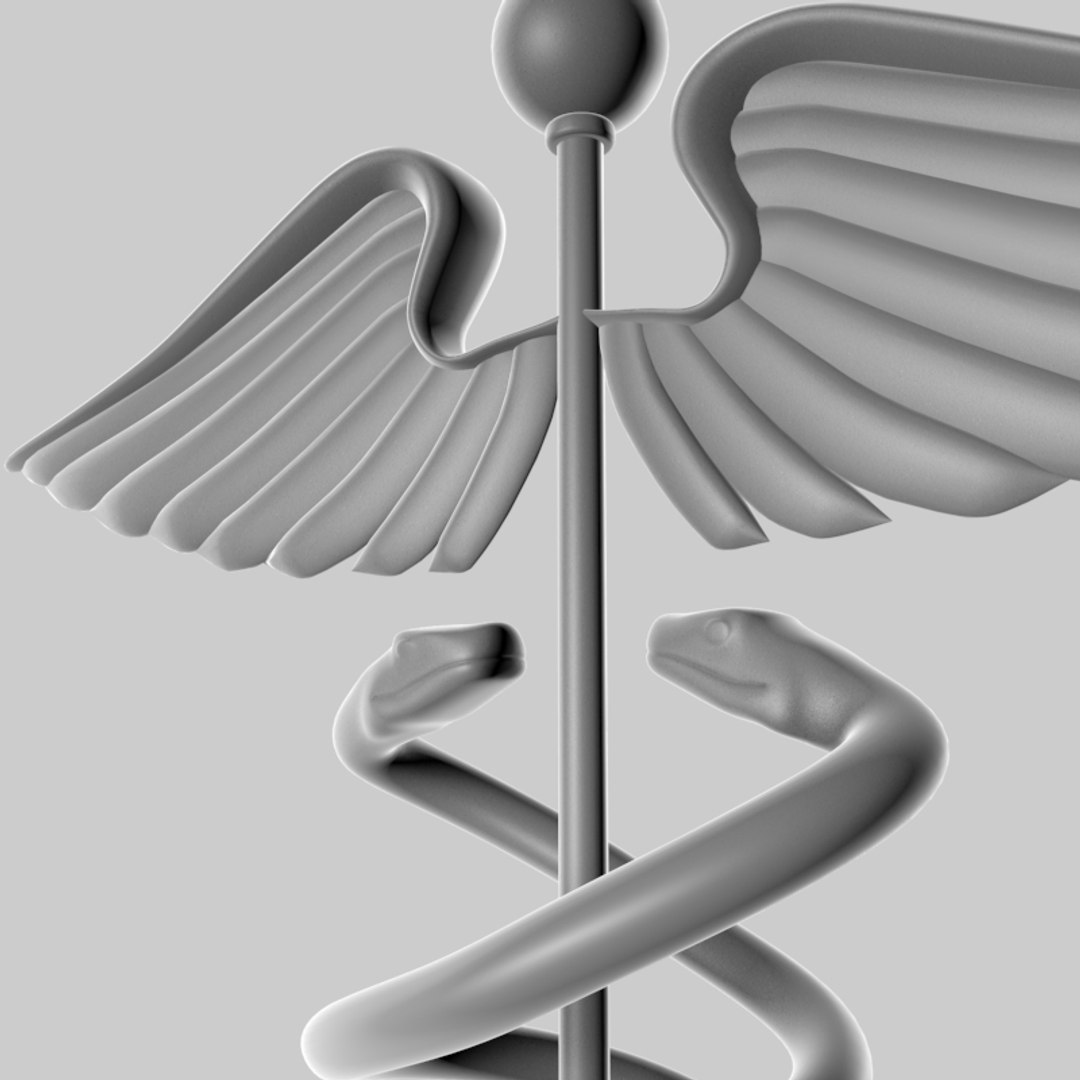 Medical Caduceus C4d