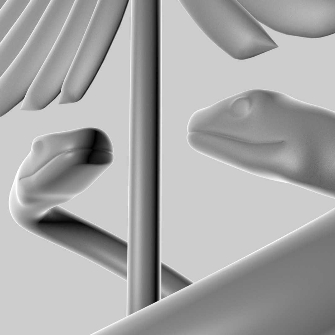 Medical Caduceus C4d