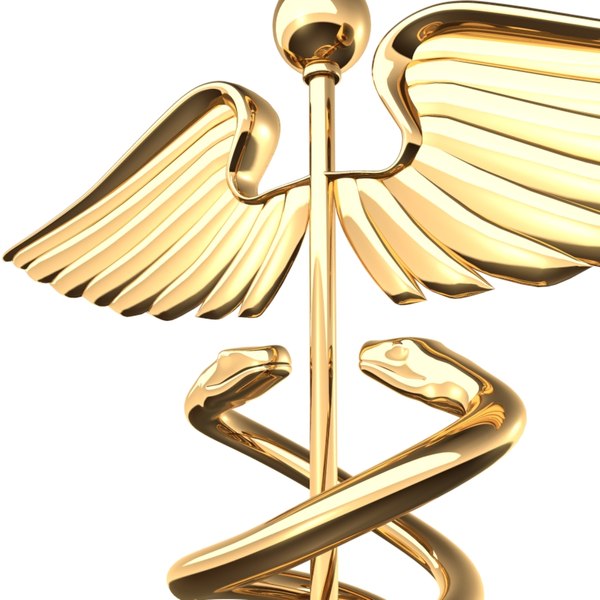 medical caduceus c4d