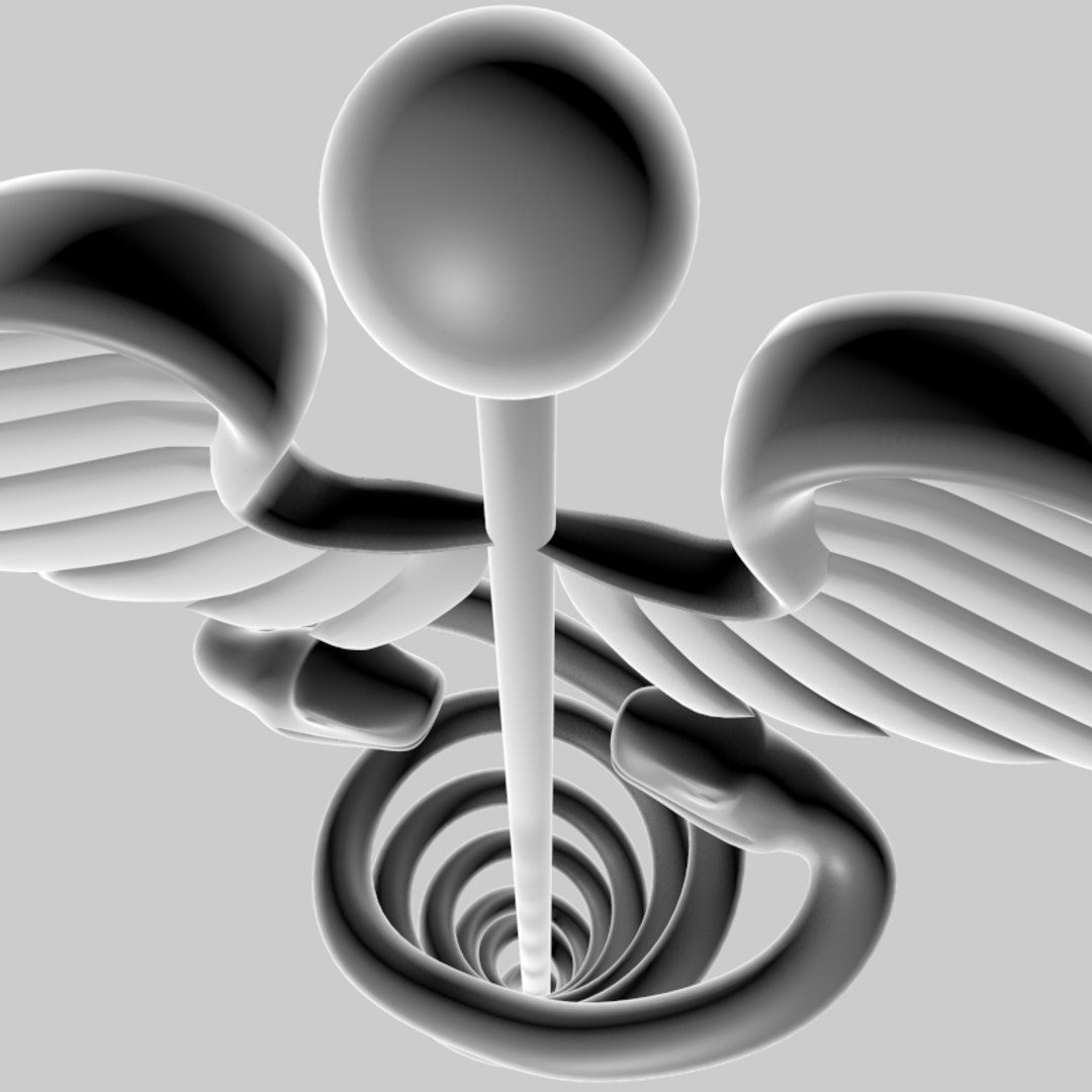 Medical Caduceus C4d