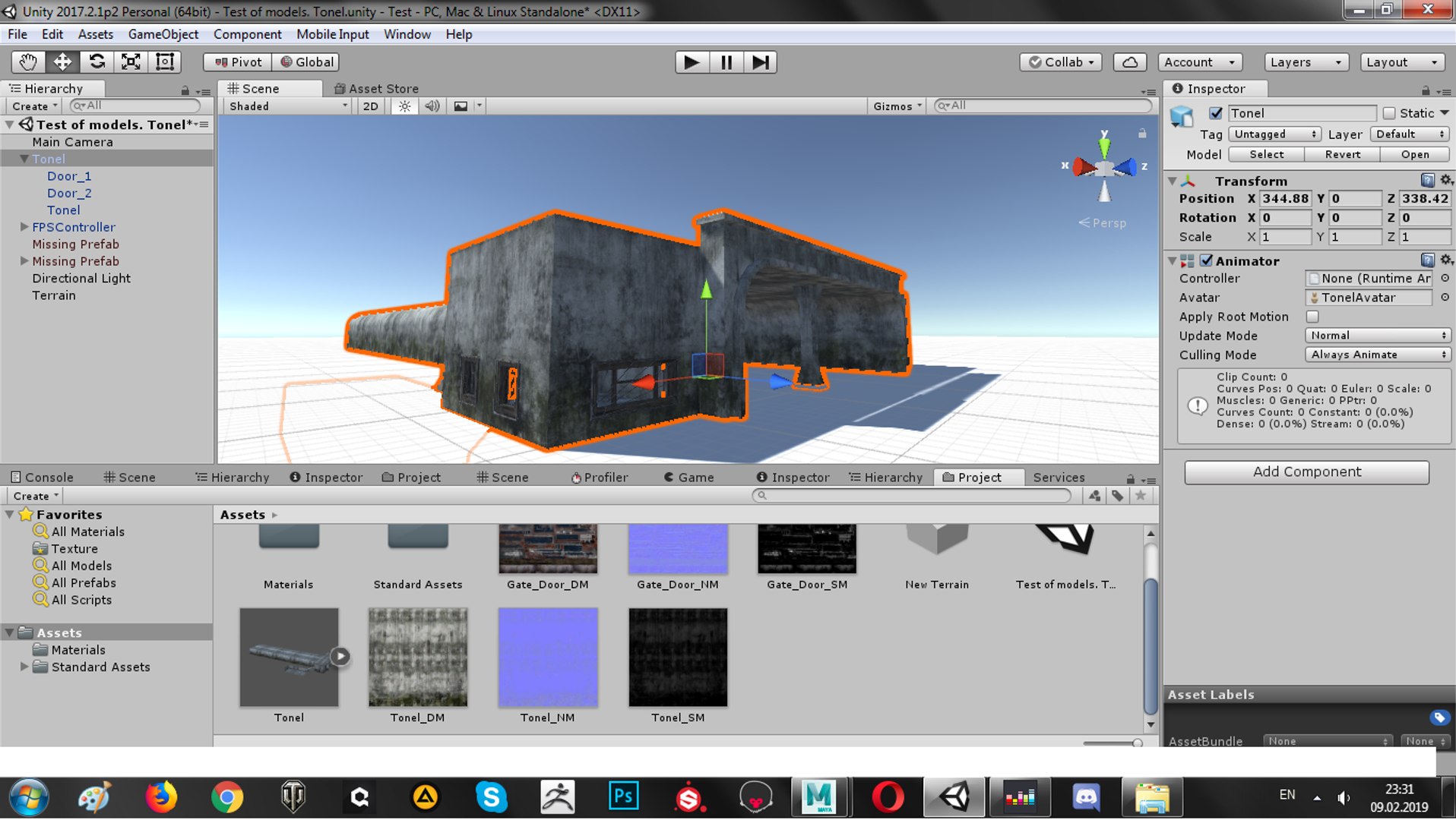 3D Old Tunnel Model - TurboSquid 1376614