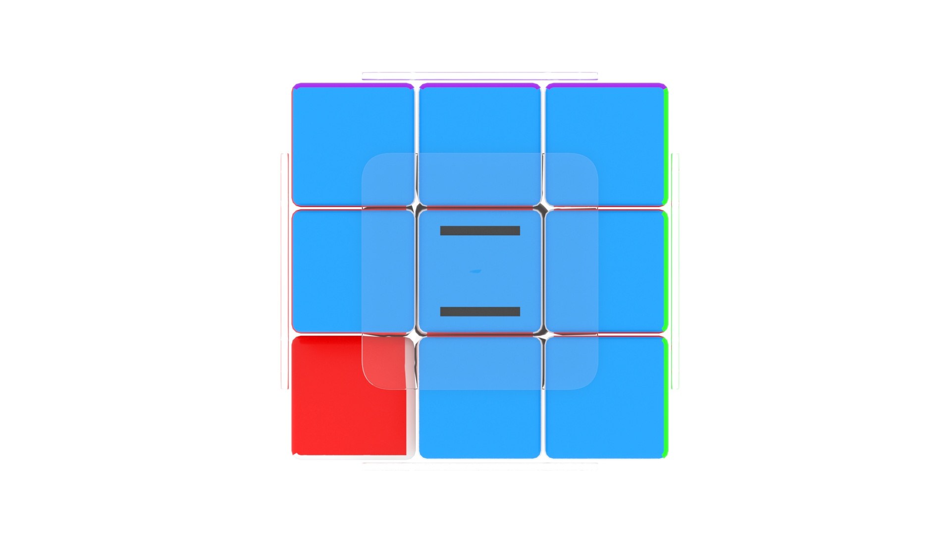 3D Rubiks Slide - TurboSquid 1825660