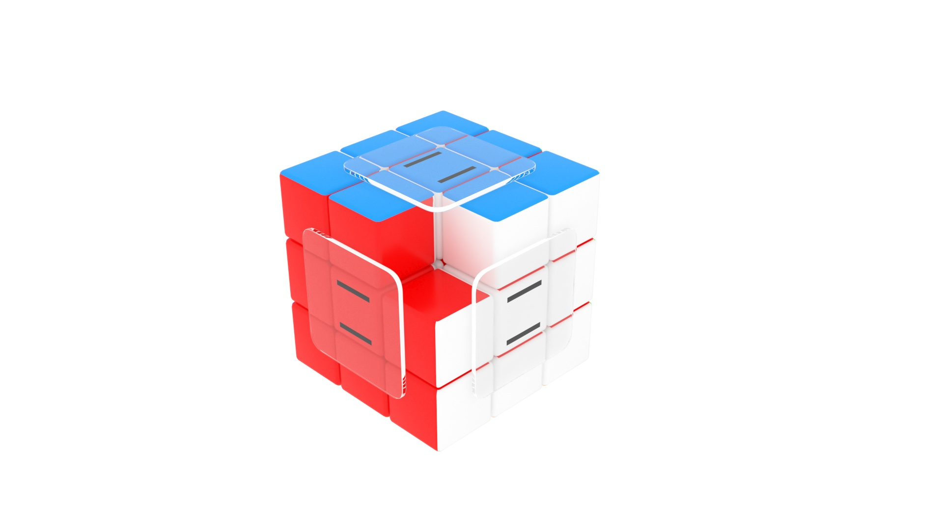 3D Rubiks Slide - TurboSquid 1825660