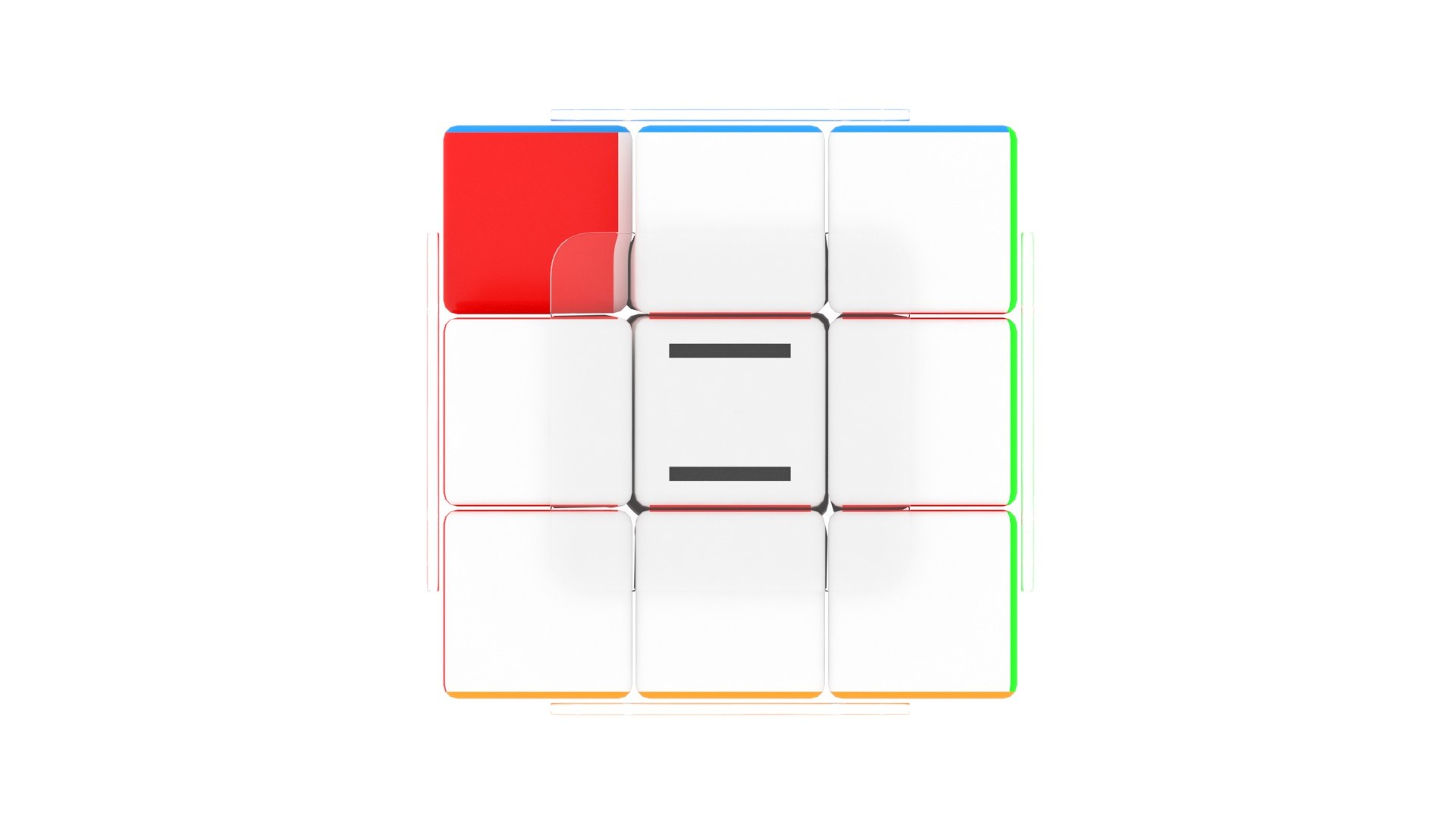 3D Rubiks Slide - TurboSquid 1825660