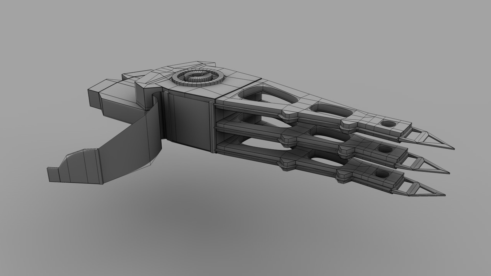 3d Model Hard Drive Components