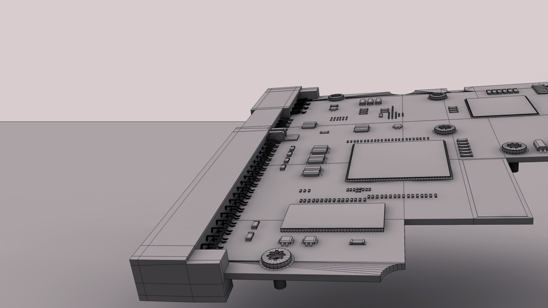 3d Model Hard Drive Components