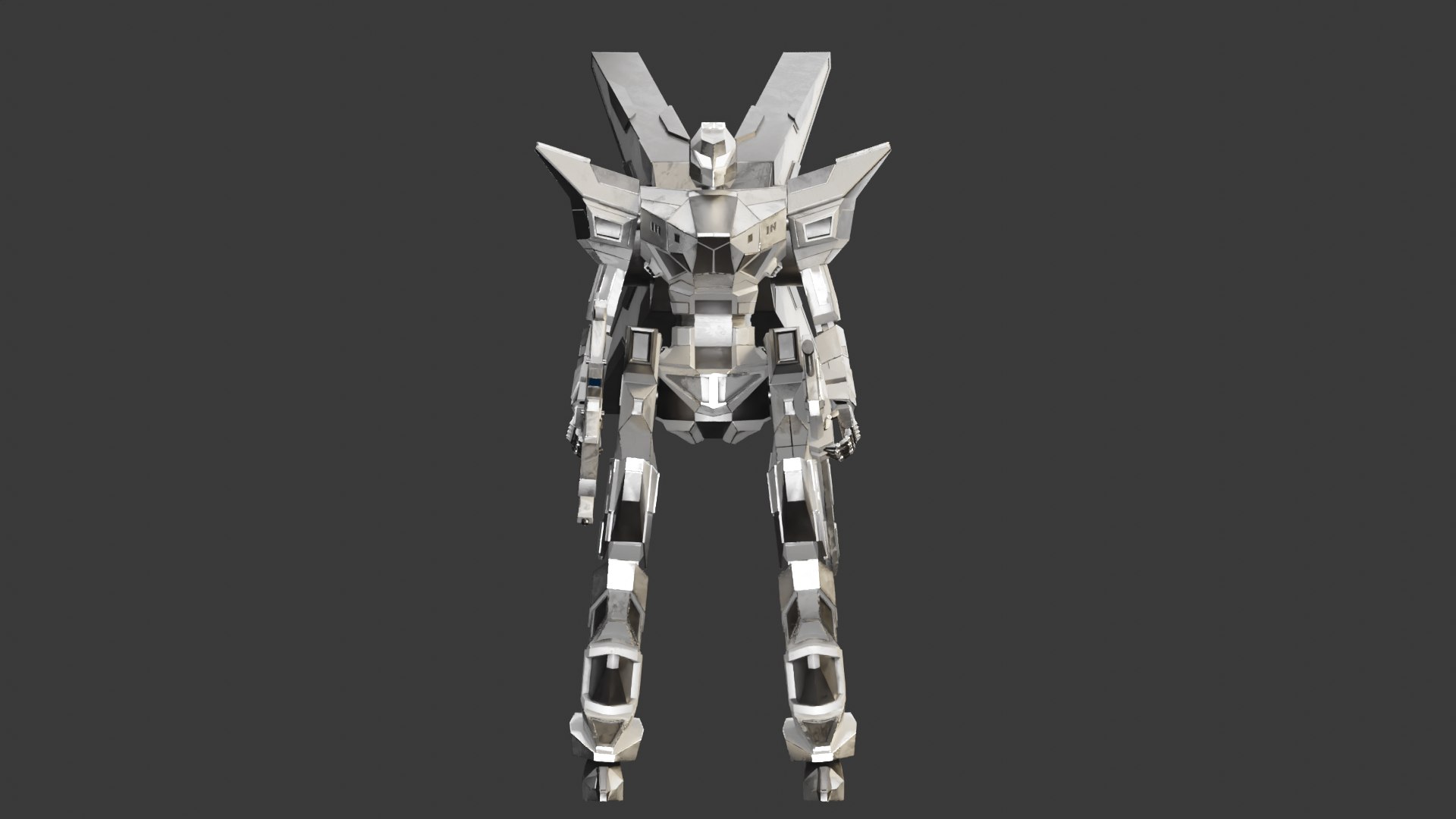 Mecha Trident Model - TurboSquid 2066871