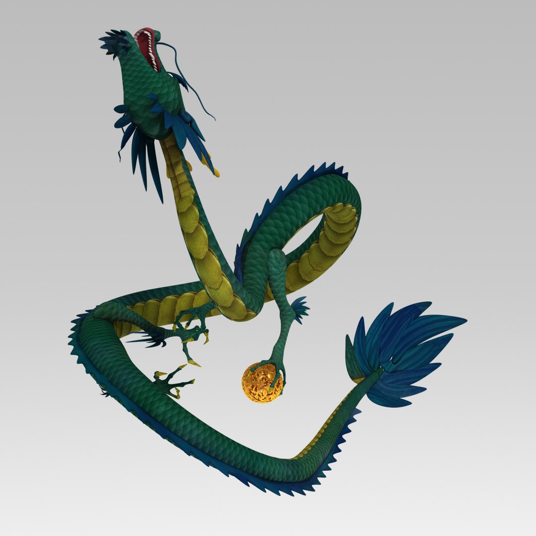 motion dragon 3d model