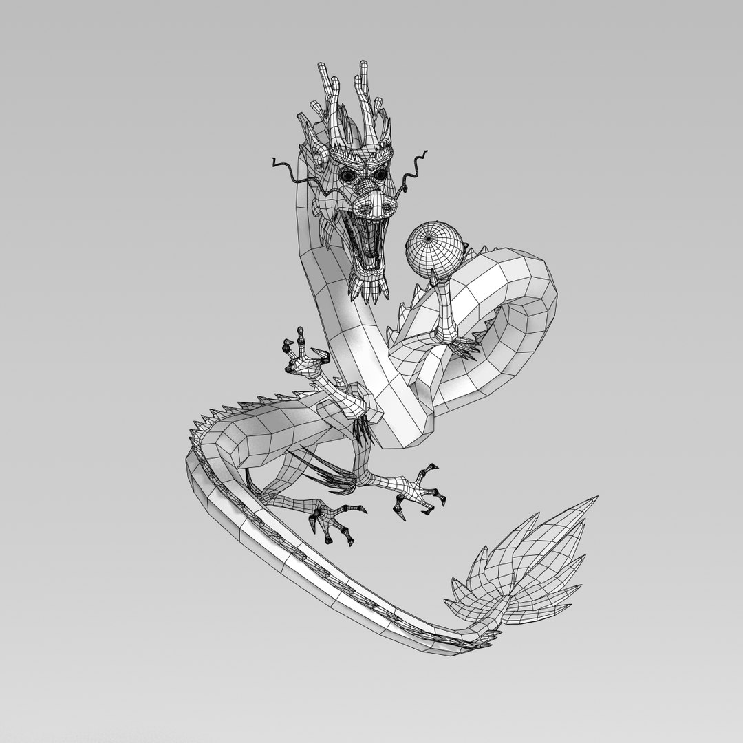 motion dragon 3d model