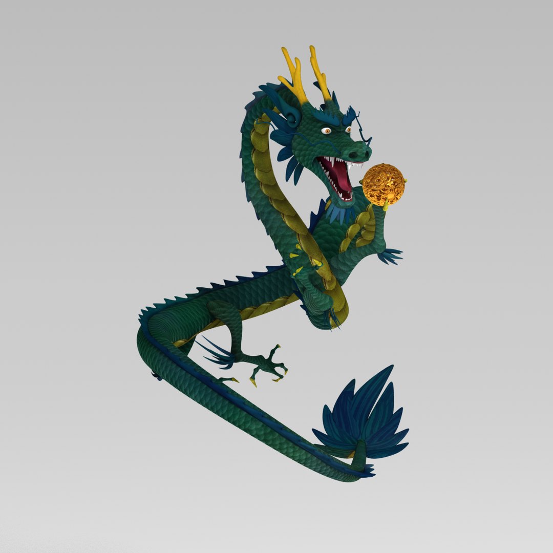 motion dragon 3d model