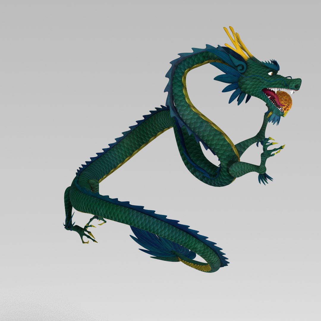 motion dragon 3d model