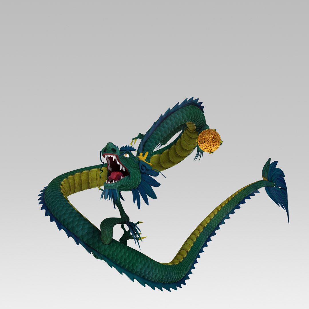 motion dragon 3d model
