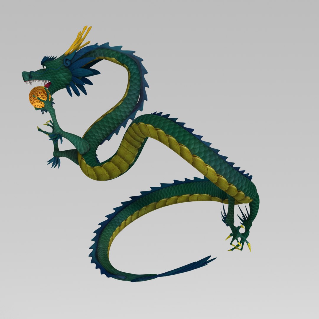 motion dragon 3d model