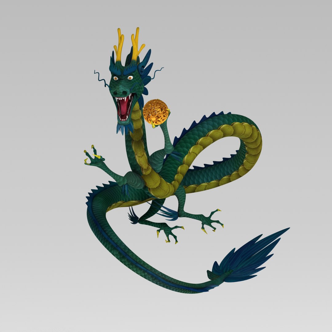 Motion Dragon 3d Model