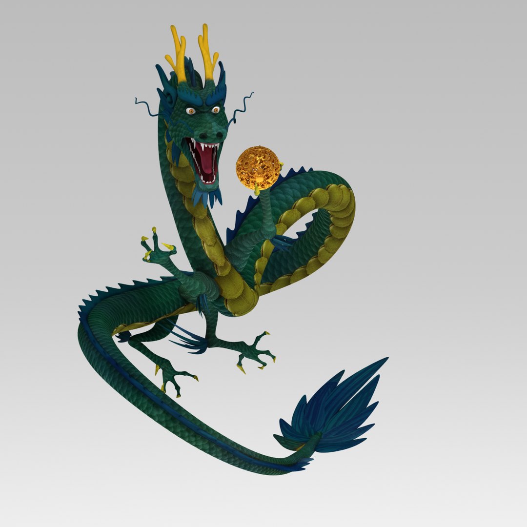 motion dragon 3d model