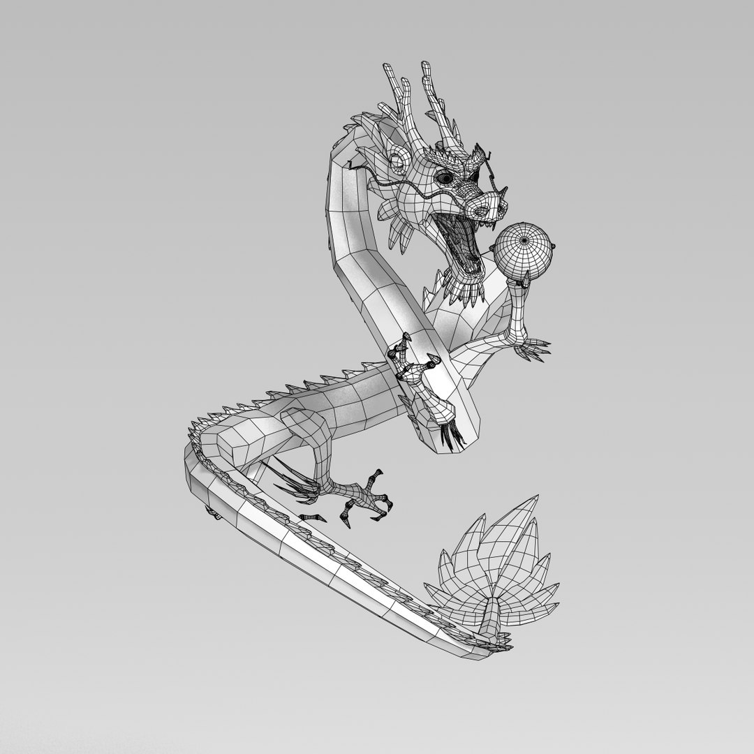 motion dragon 3d model