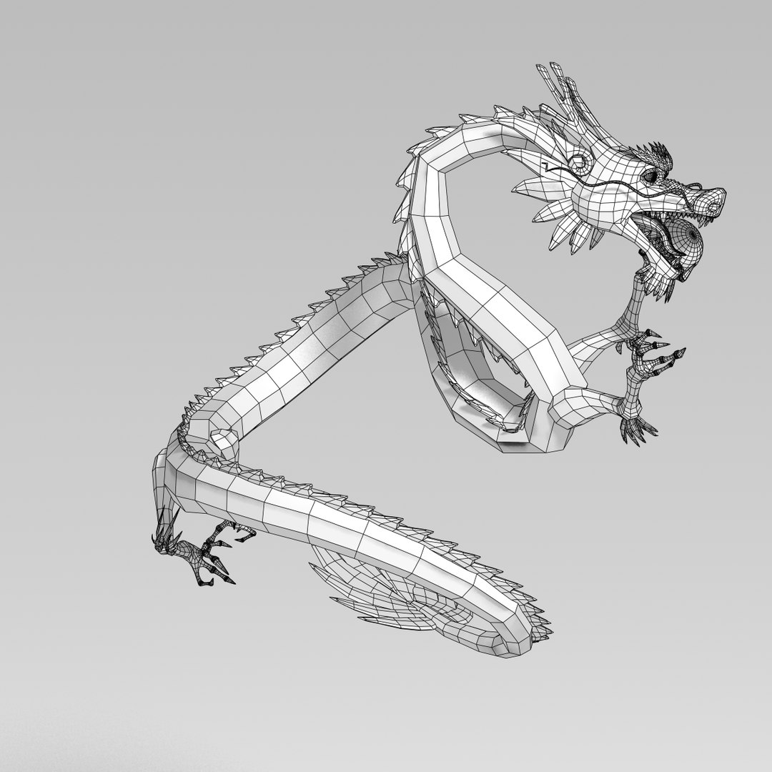 motion dragon 3d model