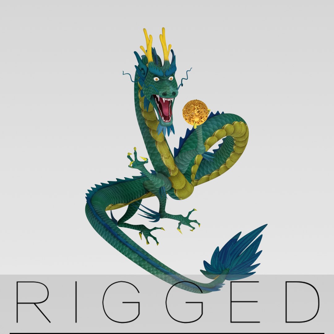 motion dragon 3d model