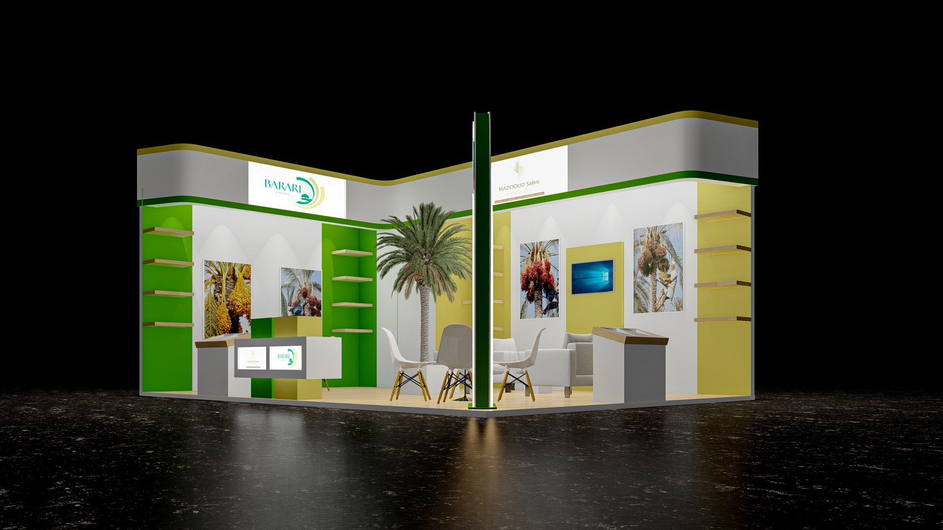 BARARI STAND 7X5 3D Model - TurboSquid 1777386