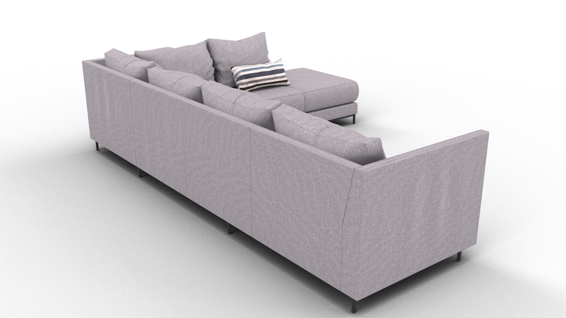Sectional Sofa 3D - TurboSquid 1999453