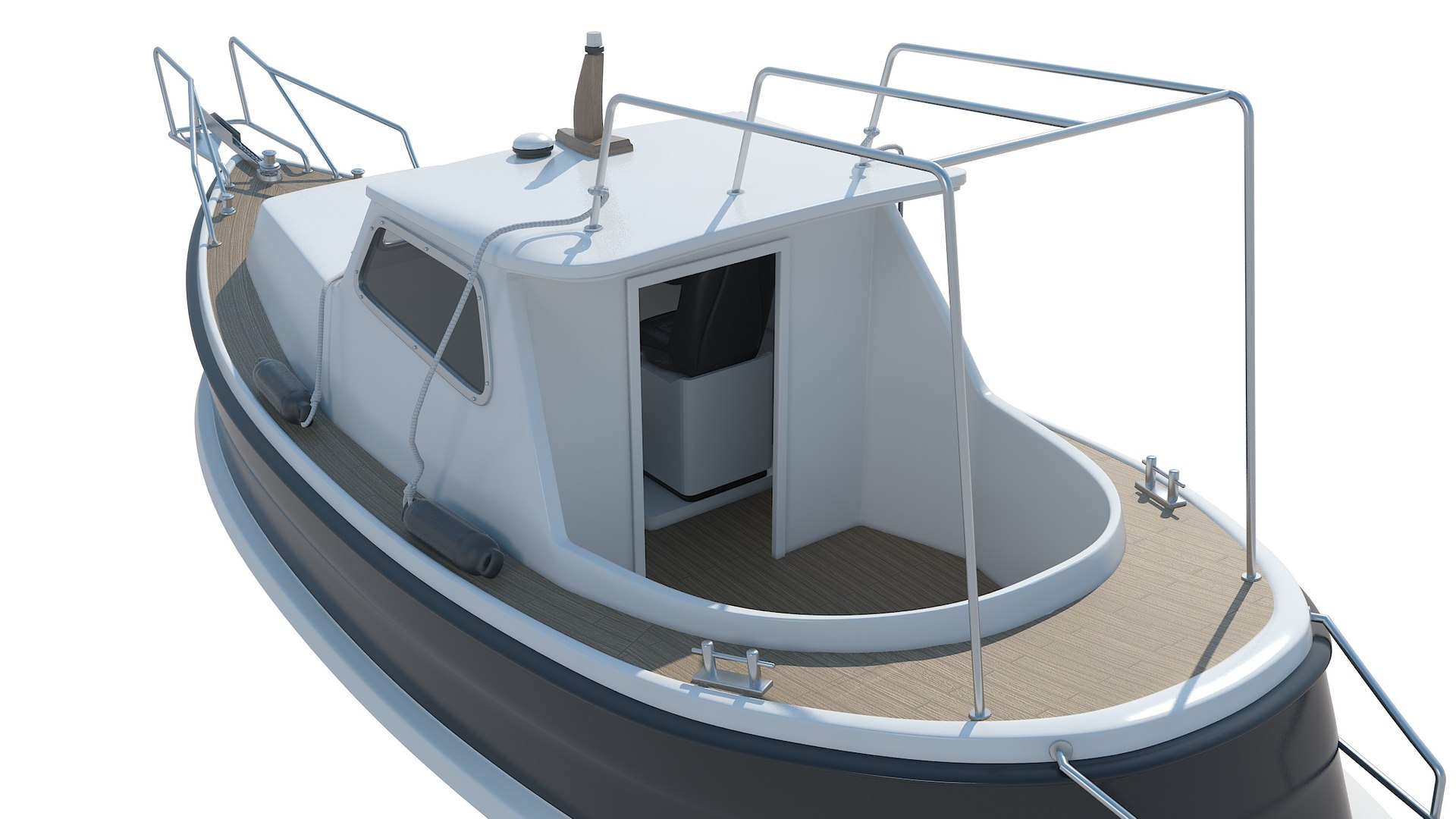 3D traditional croatian sea boat - TurboSquid 1700570