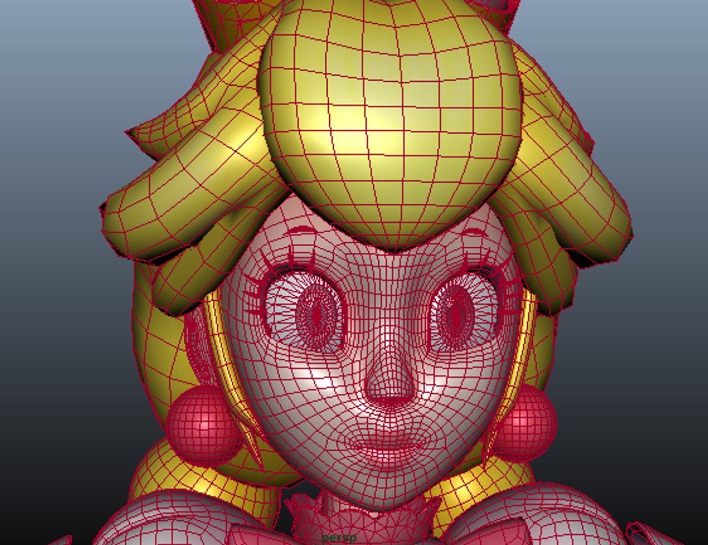 3D model peachette rig - TurboSquid 1335197