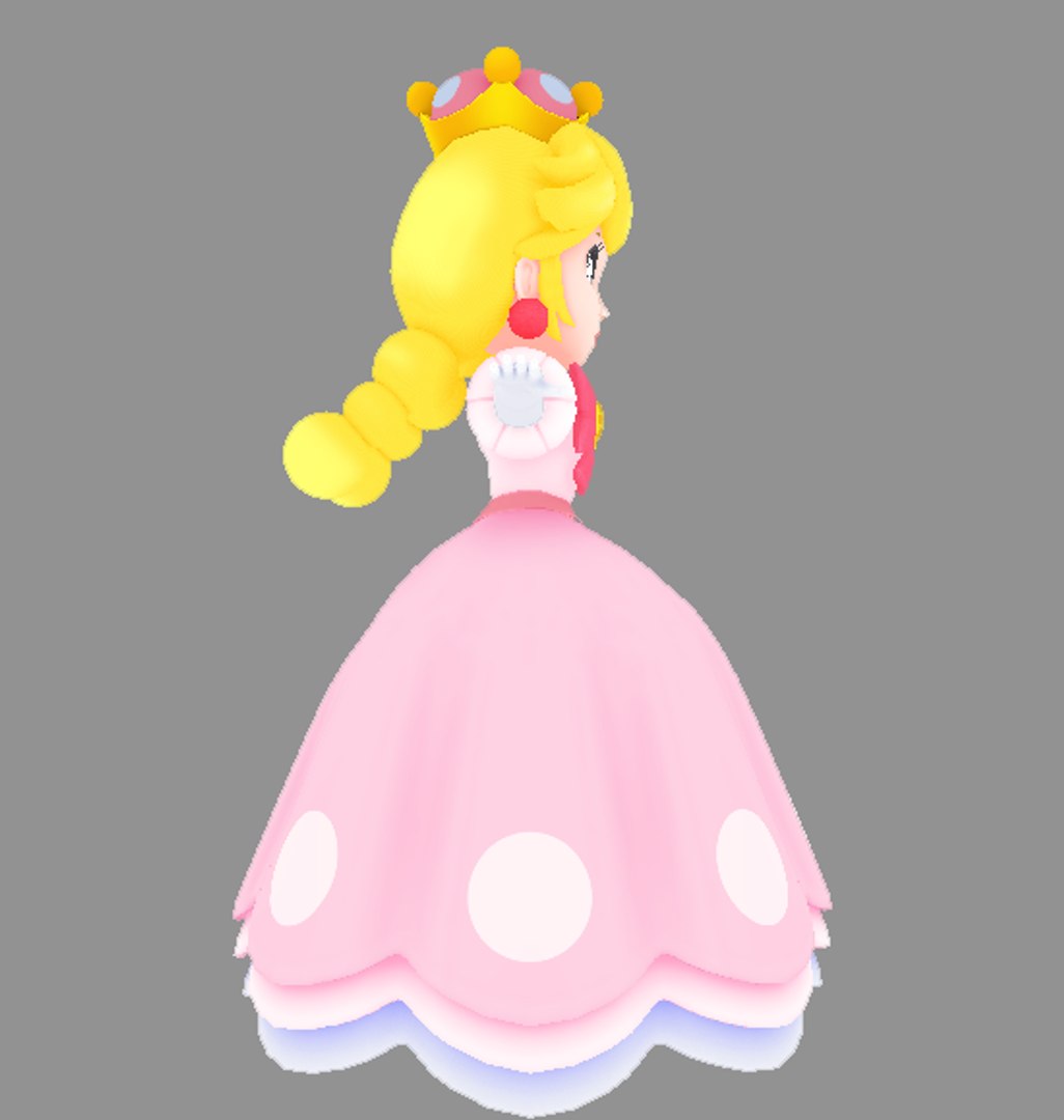 3D model peachette rig - TurboSquid 1335197