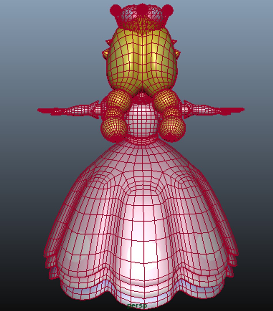 3D model peachette rig - TurboSquid 1335197