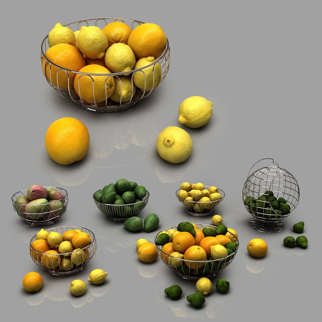 3D Fruit Food - TurboSquid 1602080