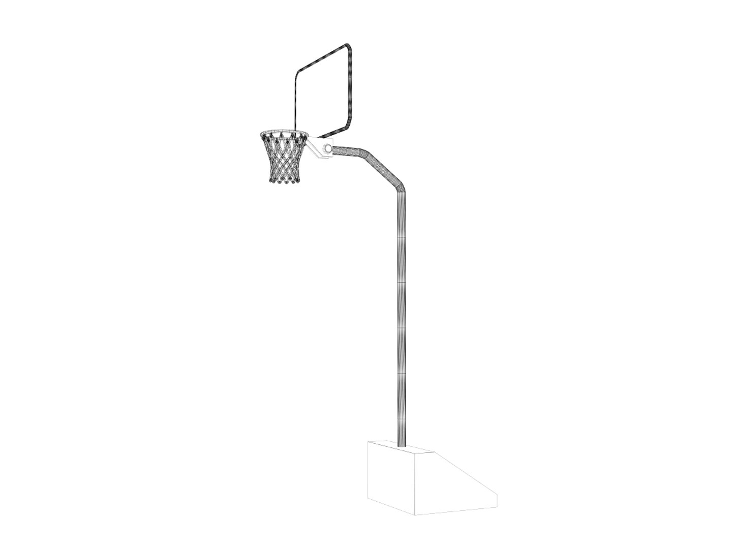 Basketball Stand02 3D - TurboSquid 1489784