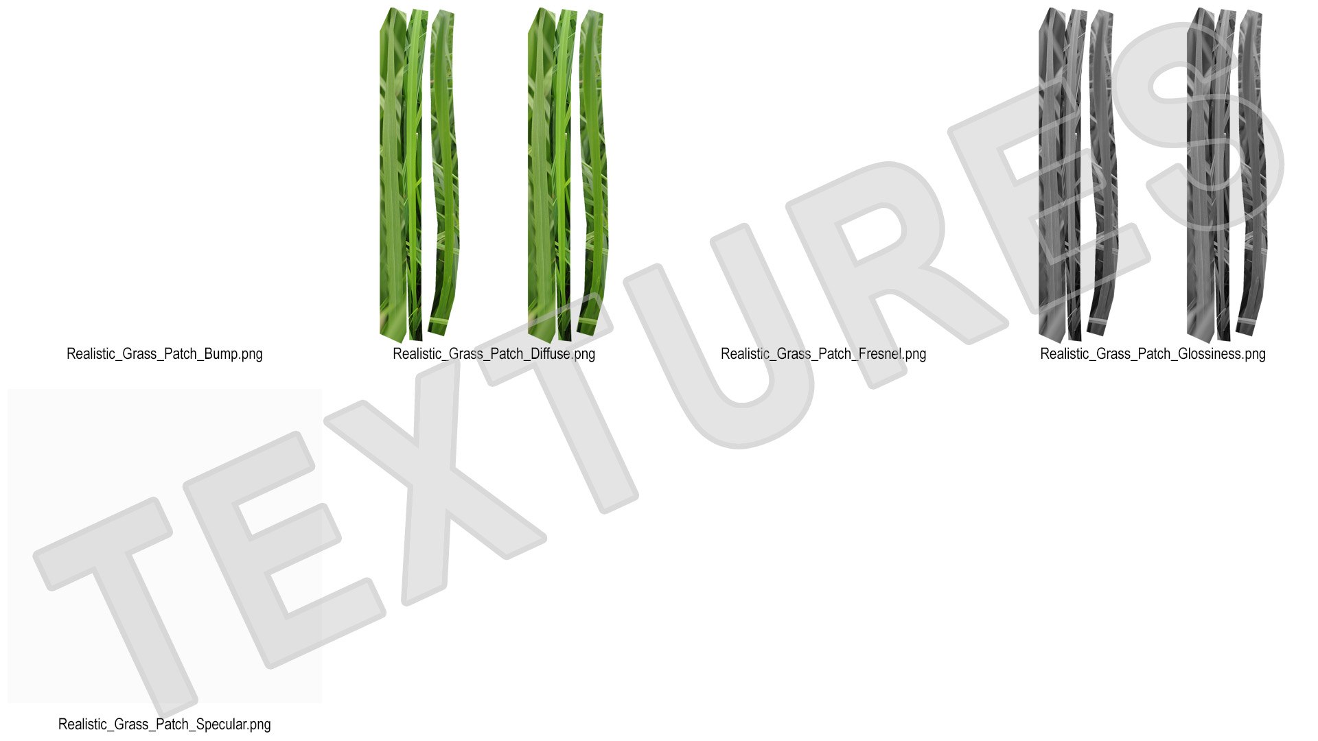 3D Realistic Grass Patch Model - TurboSquid 2248508