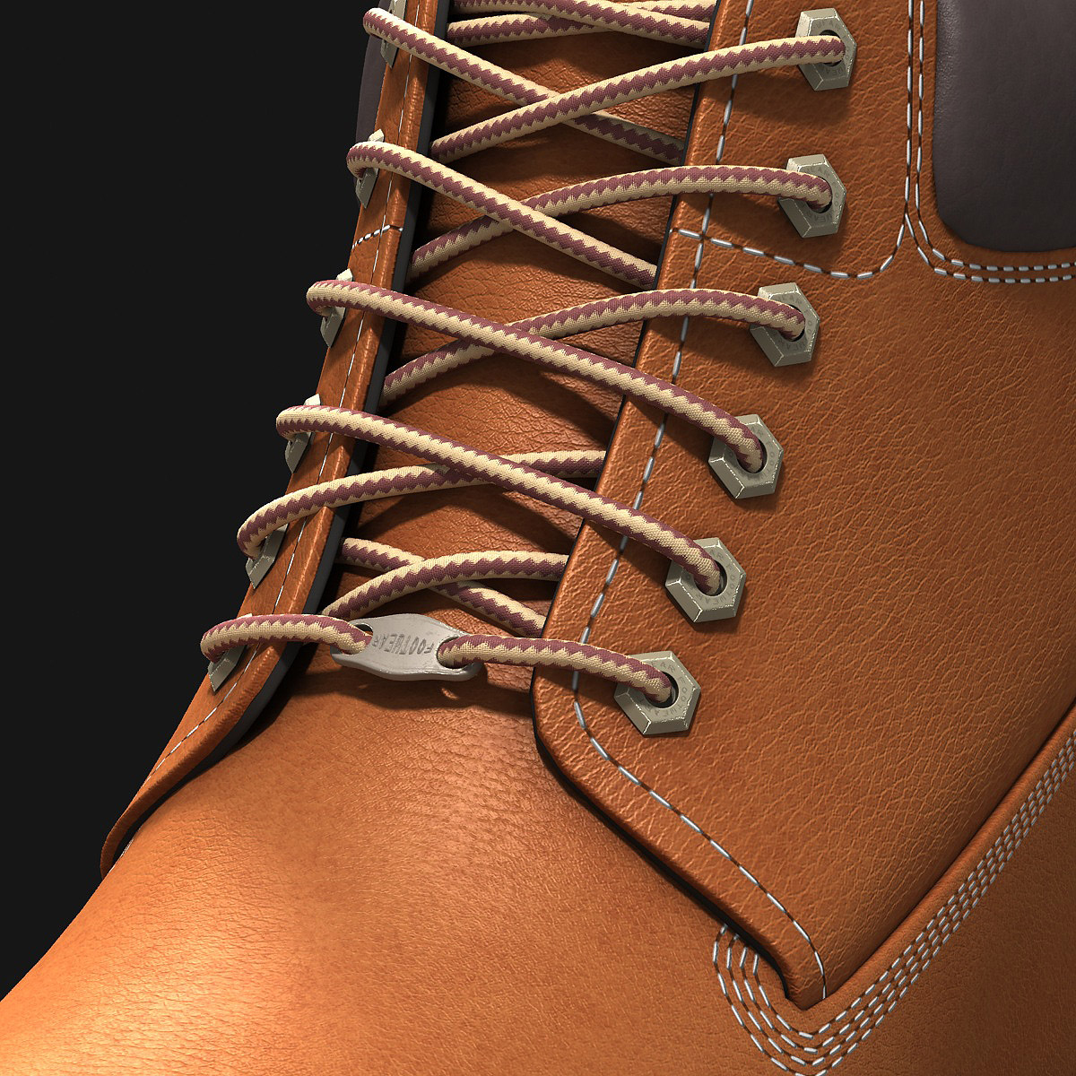 max raised leather boot