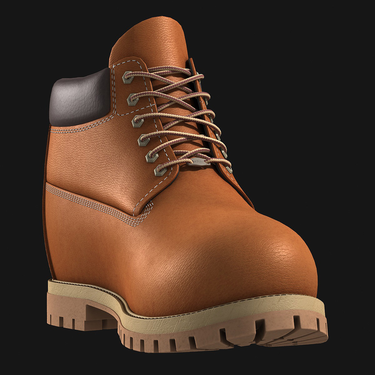 max raised leather boot