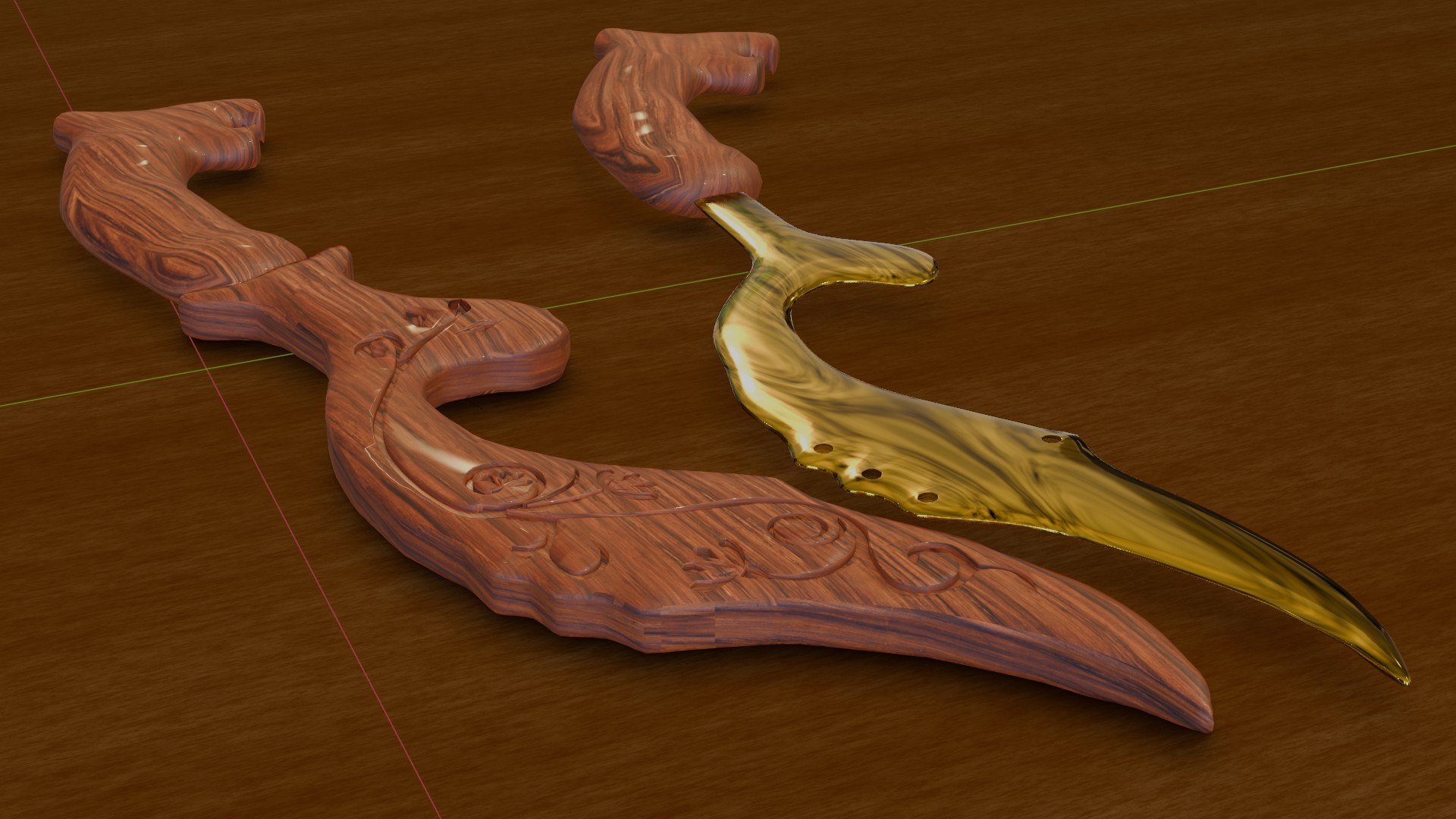 3D Model Kujang - TurboSquid 2169519