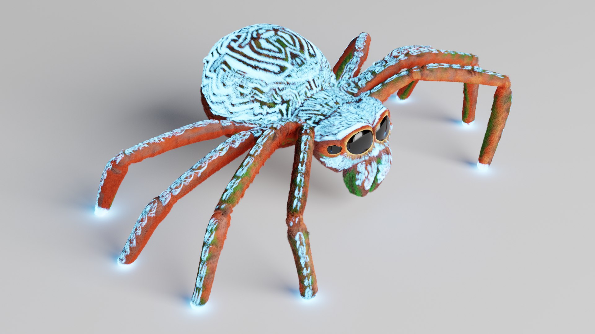 Plush Spider Model - TurboSquid 2114668